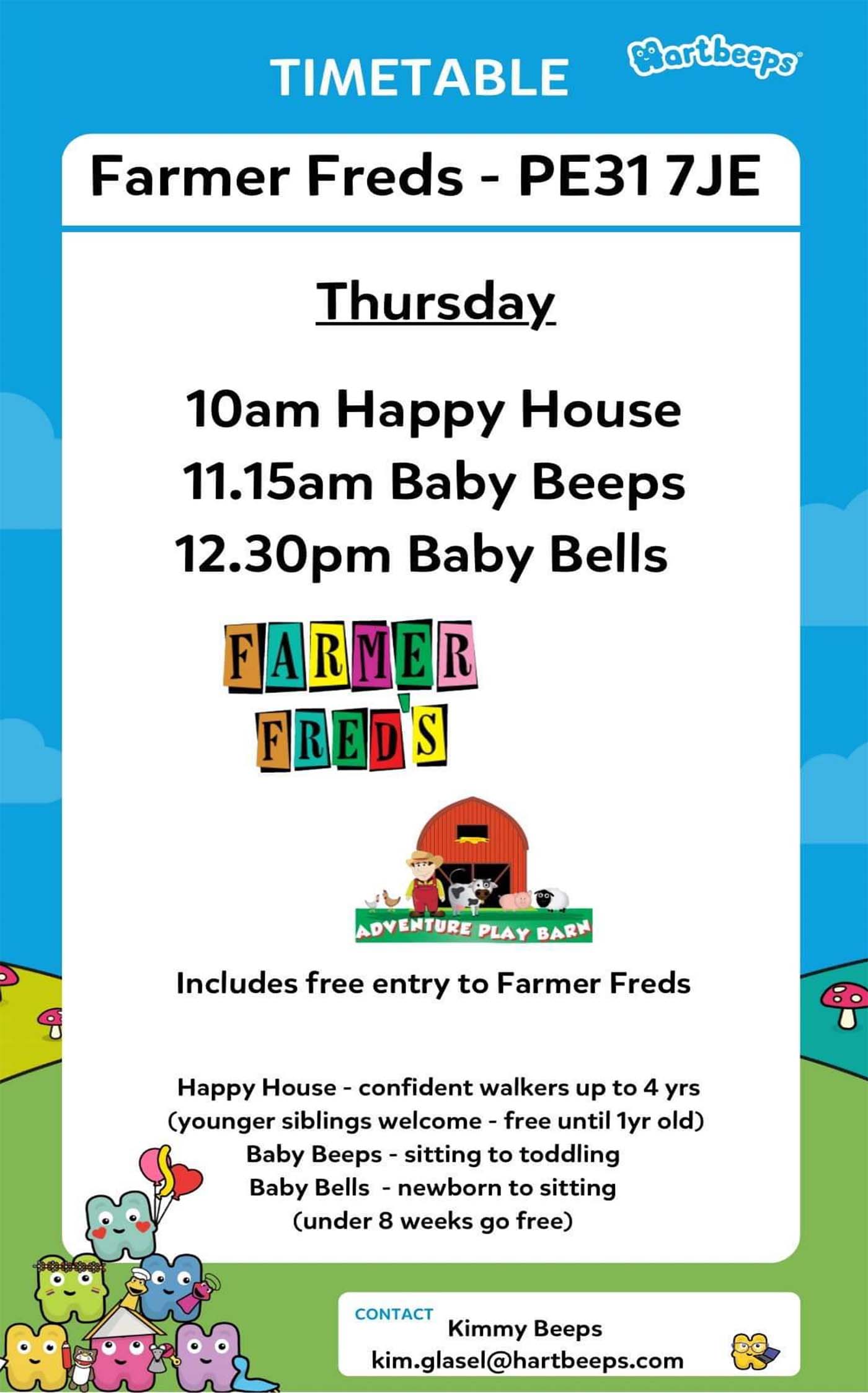 Events - Farmer Fred's Adventure Play Barn, Norfolk